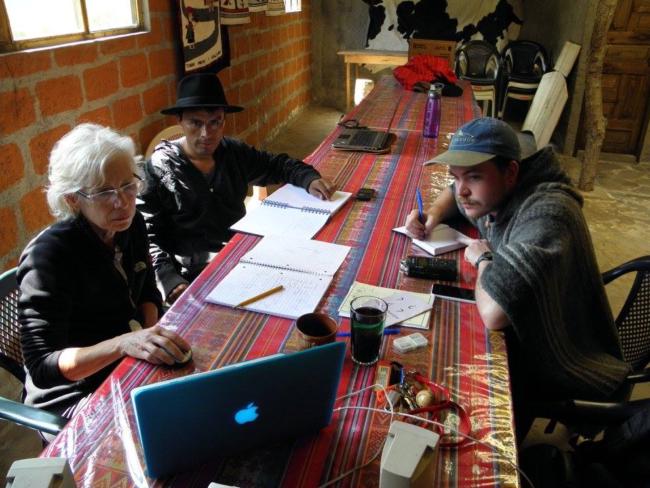 On the ground and hard at work | Experiment